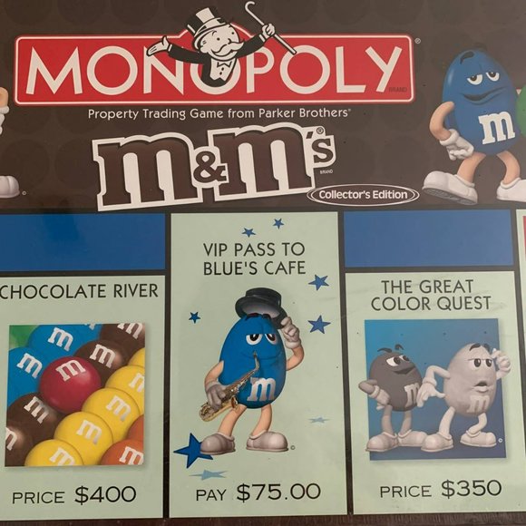 Hasbro | Games | Vintage Monopoly Mms Chocolate Candy Collectors ...